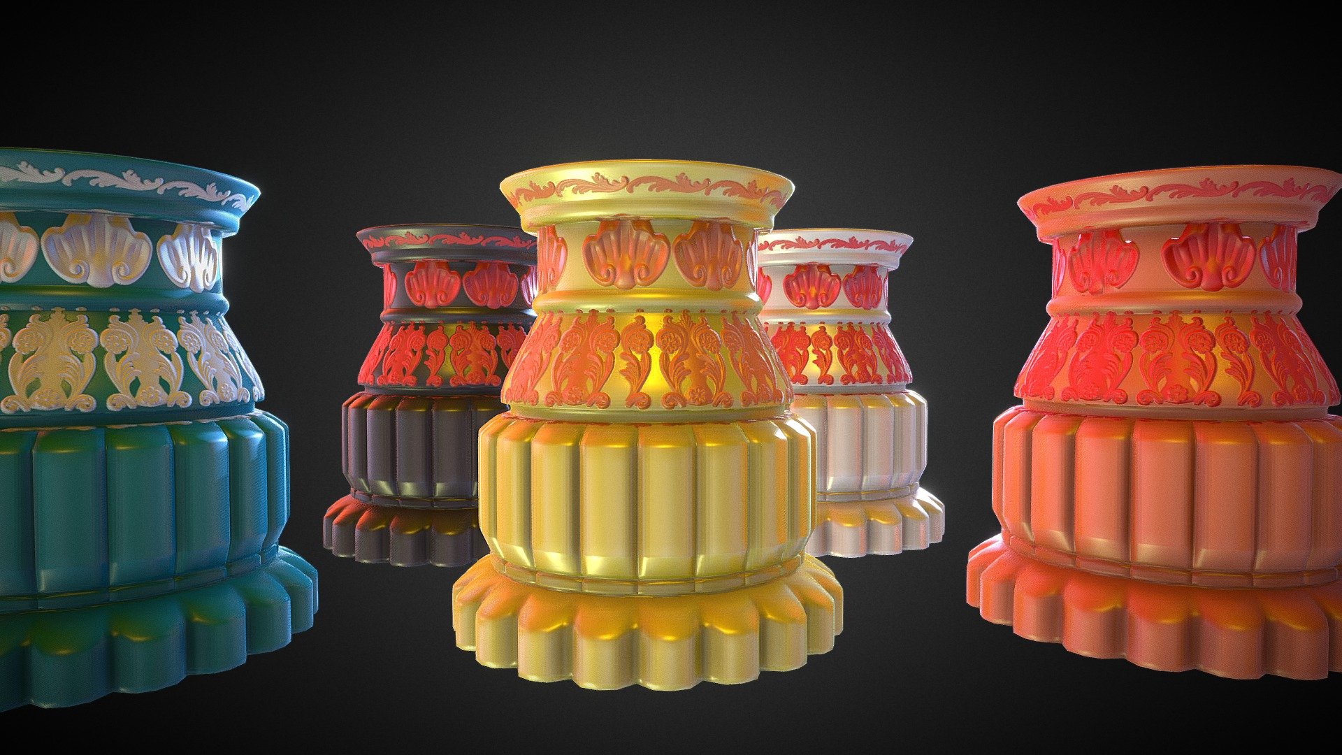 Medieval Fire Stand - 3D model by GOFOR3D [415d85b] - Sketchfab