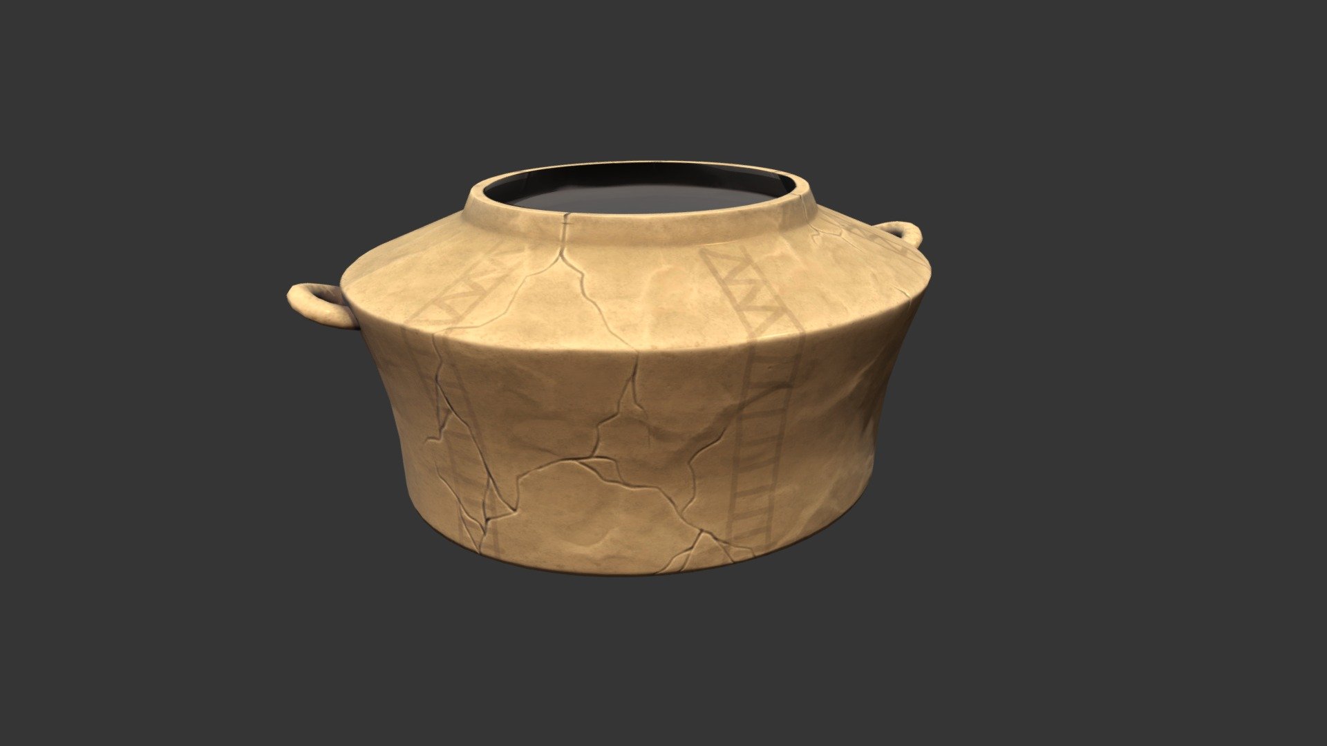 Stylized Small Pot Game Asset - 3D model by Viky Shen (@vikyshen ...