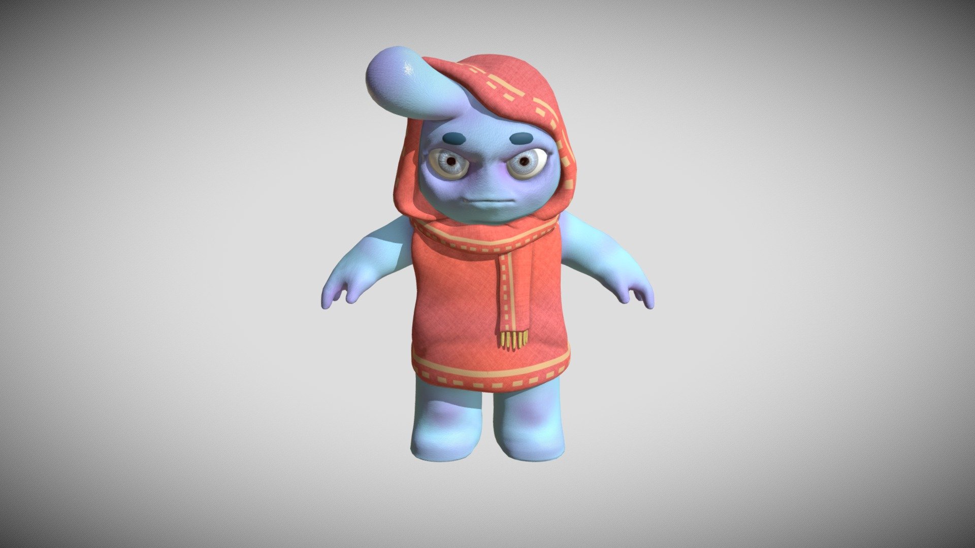 Little hunter - 3D model by 510260755 [415e2ed] - Sketchfab