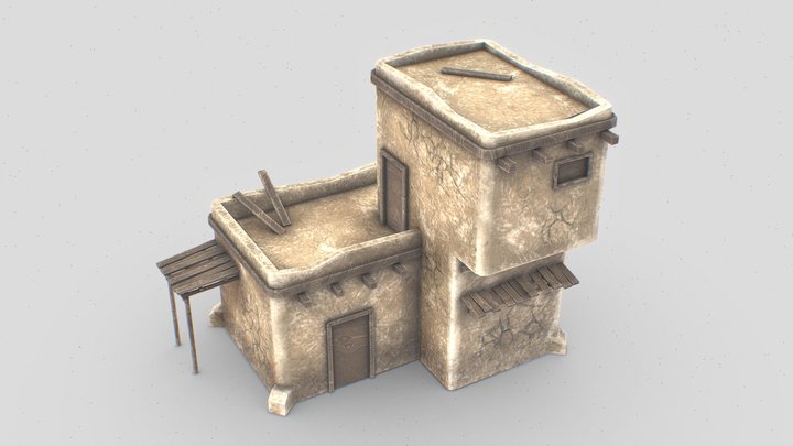 Desert-house 3D models - Sketchfab