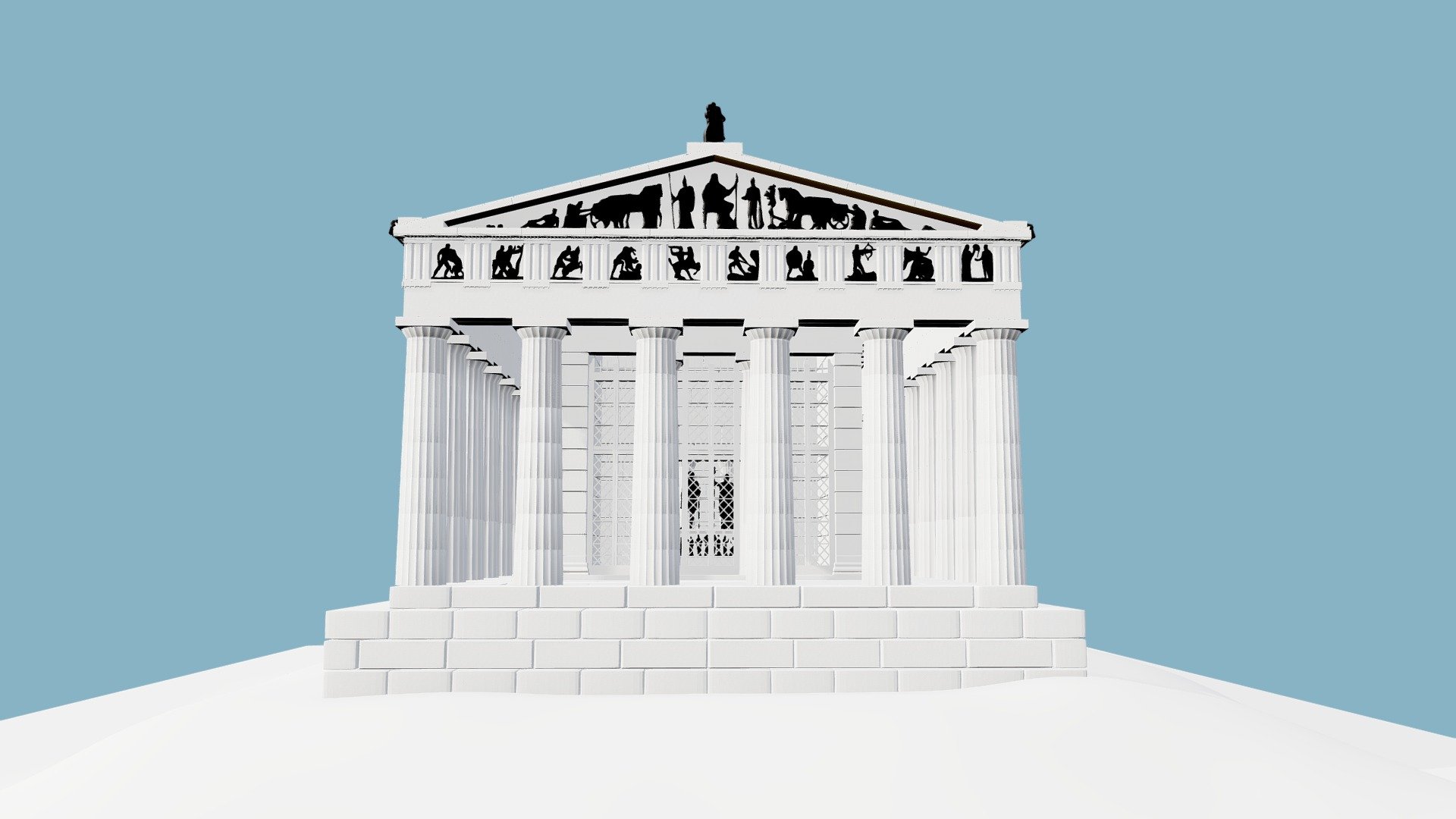 Temple_400 BC - 3D model by Drew Ton-Morrison (@drewaugustus) [415f605 ...