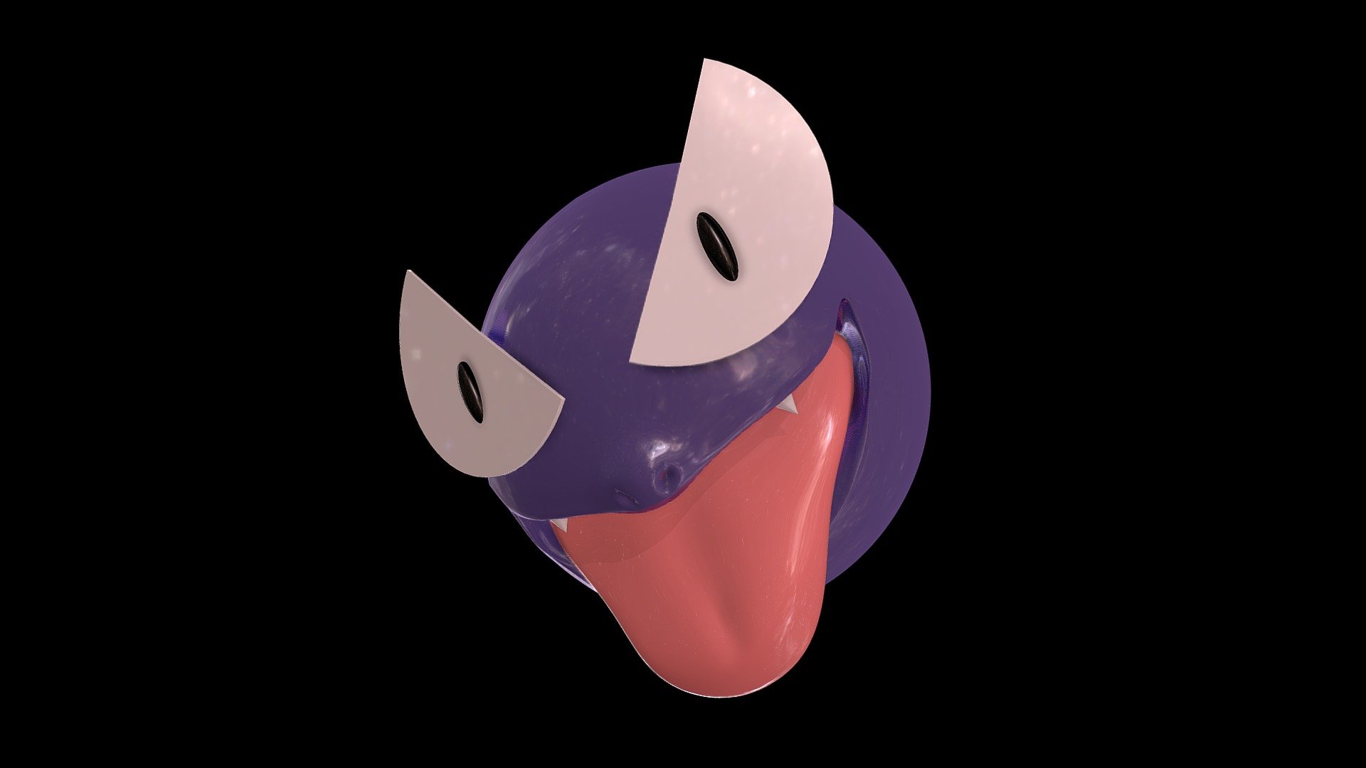 Gastly - Download Free 3D model by My Crea Pro (@Beany-Boy) [416016b ...