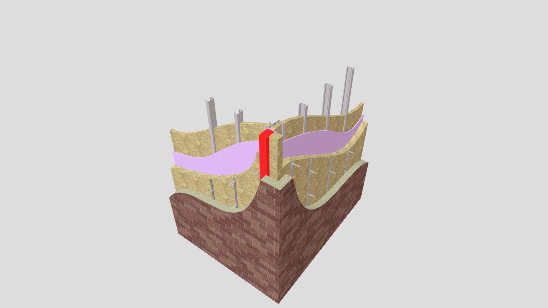 External wall detail 'EW-001' - Remagin - 3D model by Remagin [4160f31 ...