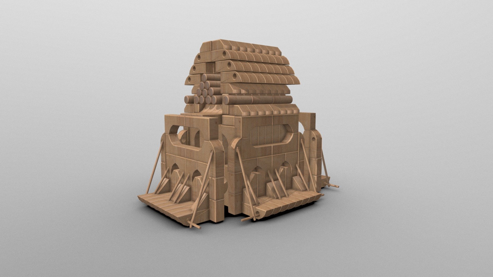 block_castle - Download Free 3D model by Jiaxing (@saitoyang) [41612b4 ...