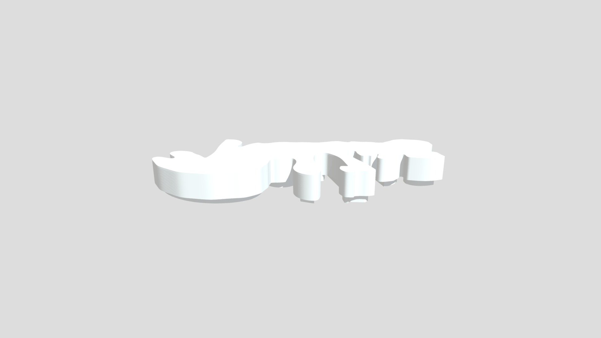 Rabbids Logo - Download Free 3D model by ruzgar (@nehirhivda.3 ...