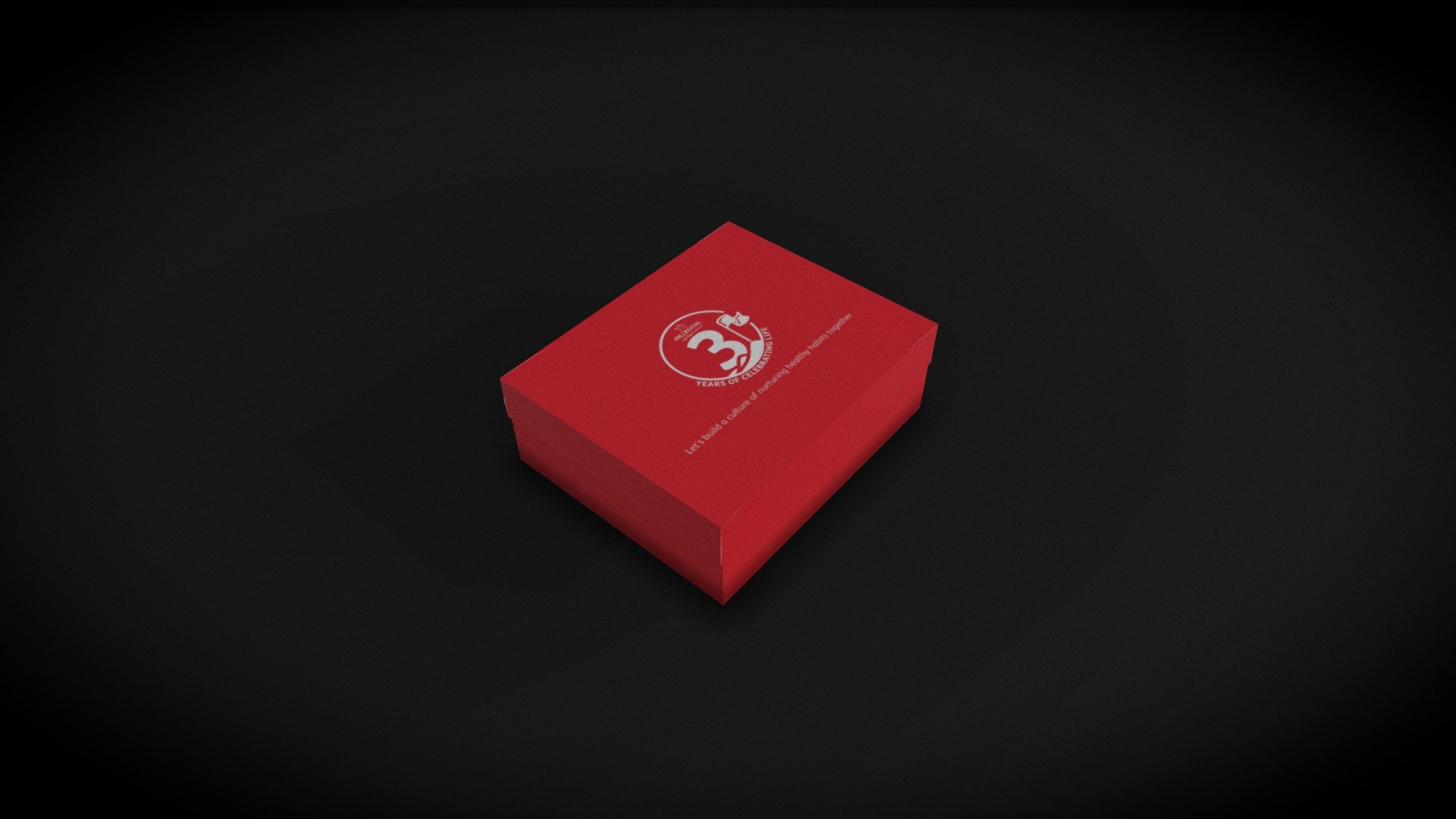 Red Pru Box Whtie - 3D model by john666 (@john666amt) [4162963] - Sketchfab