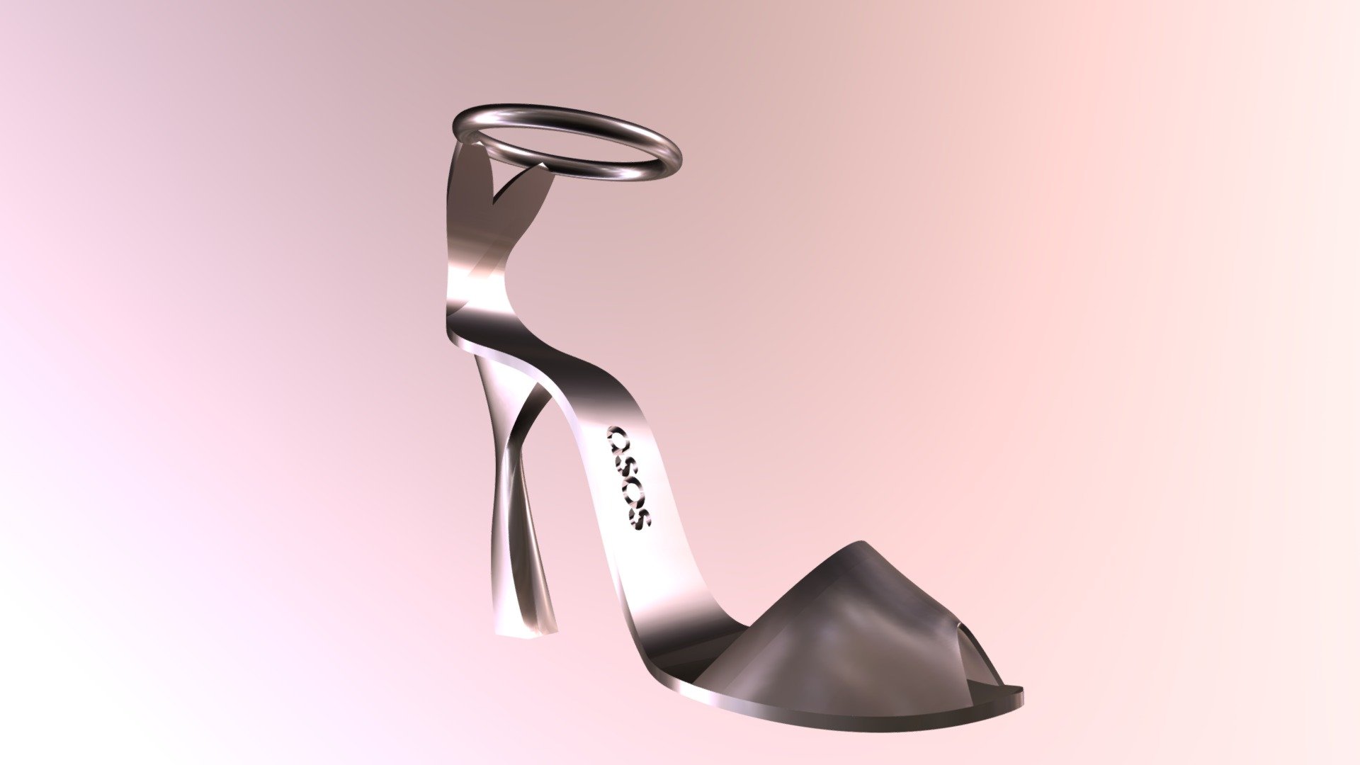 ASOS Titanium Concept Smart Shoe - 3D model by 3dprintinglady [4166372 ...