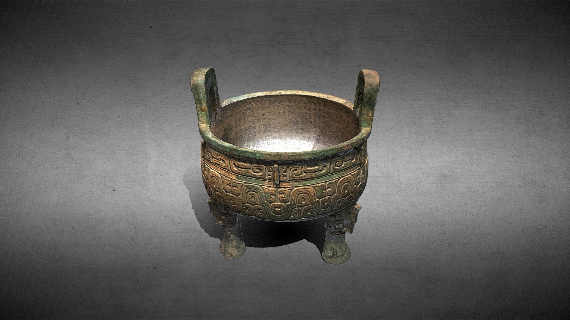 Forty-two years of Qi Ding (Yi) - 3D model by Tigershill (@tigerofchen ...