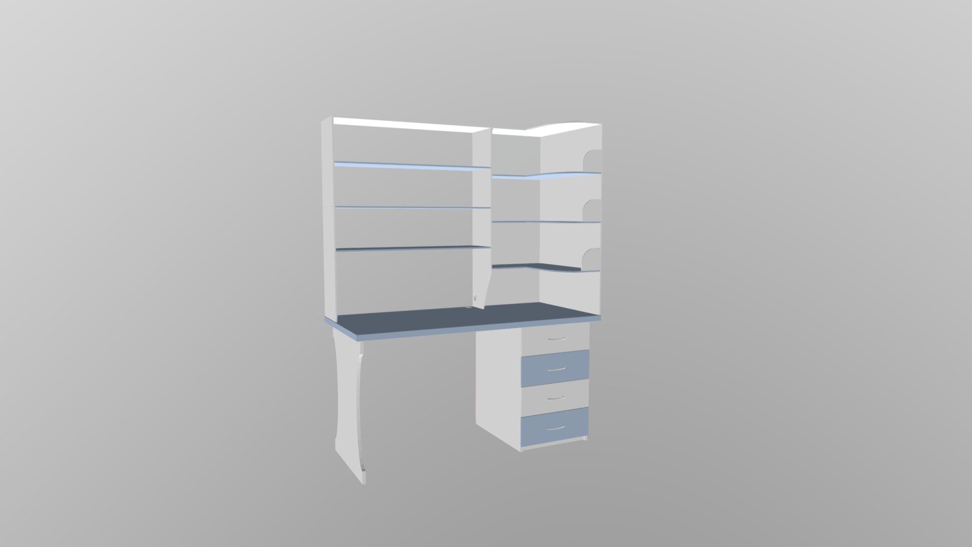 work-table - 3D model by gramadchukov [41671d4] - Sketchfab