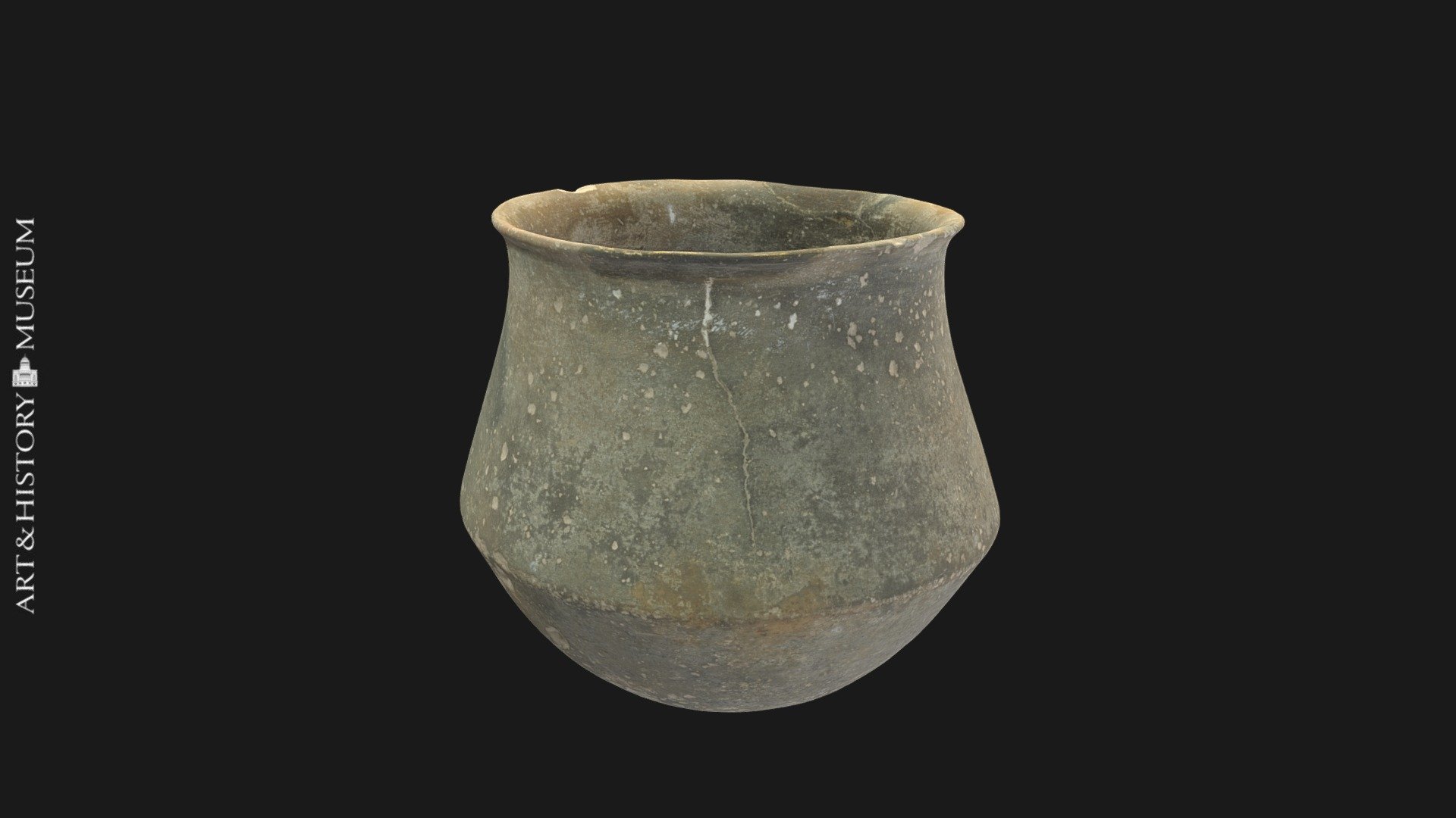 Carinated vase with flaring rim - PG.41.1.077 - Download Free 3D model ...