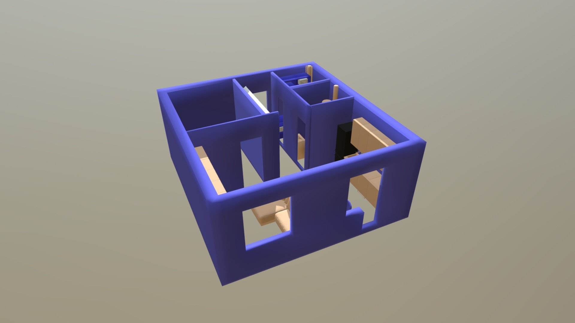 Flat 3 - 3D model by Vladimir Obshansky (@obshansky) [41692e1] - Sketchfab