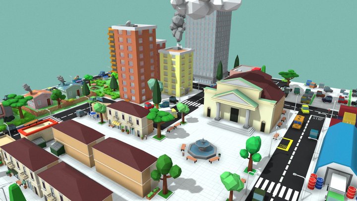 Pizzeria 3D models - Sketchfab