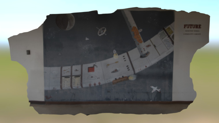 West Hallway Mural1 - 3D model by Jacqsue [416b03c] - Sketchfab
