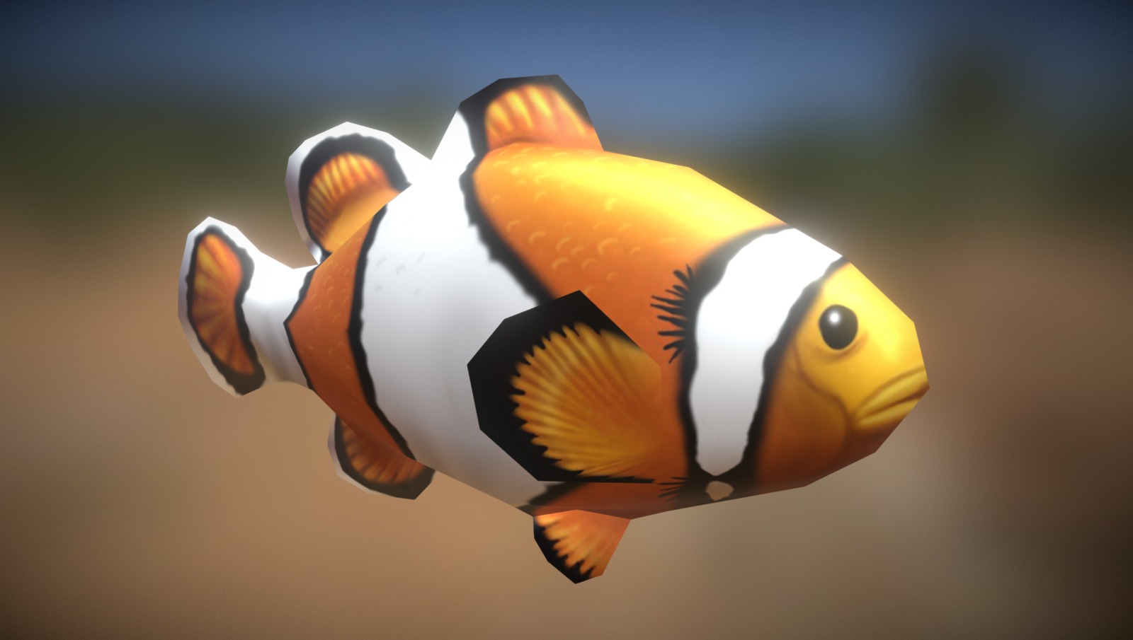 Clownfish - 3D model by Unreal Software (@PeterSchauss) [416b6d7 ...