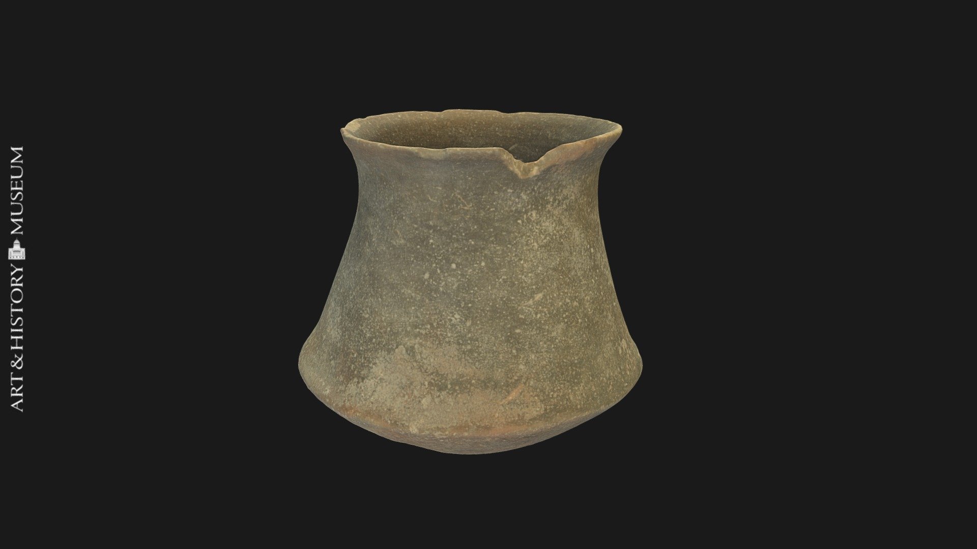 Carinated vase with flaring rim - PG.41.1.201 - Download Free 3D model ...