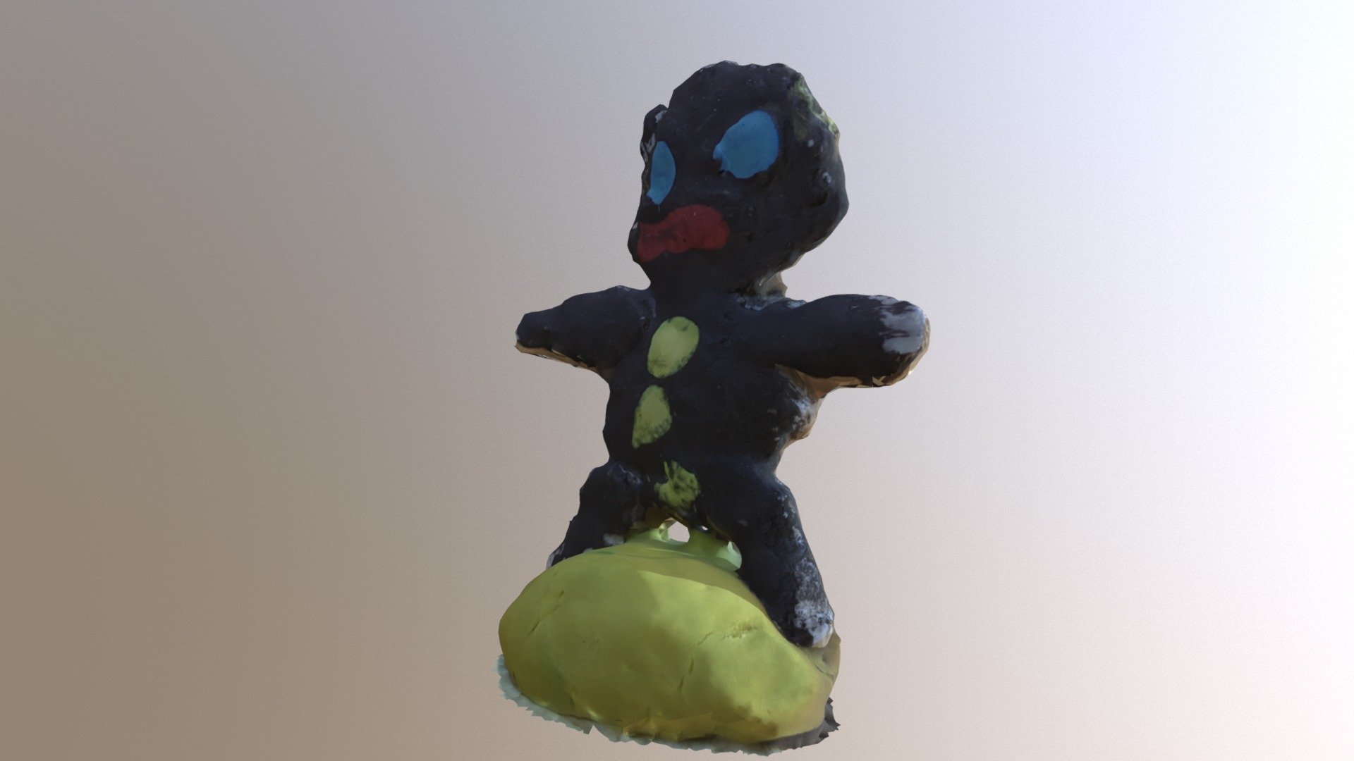 AJ Ginger Bread Man Cleaned - Download Free 3D model by jjen.live ...