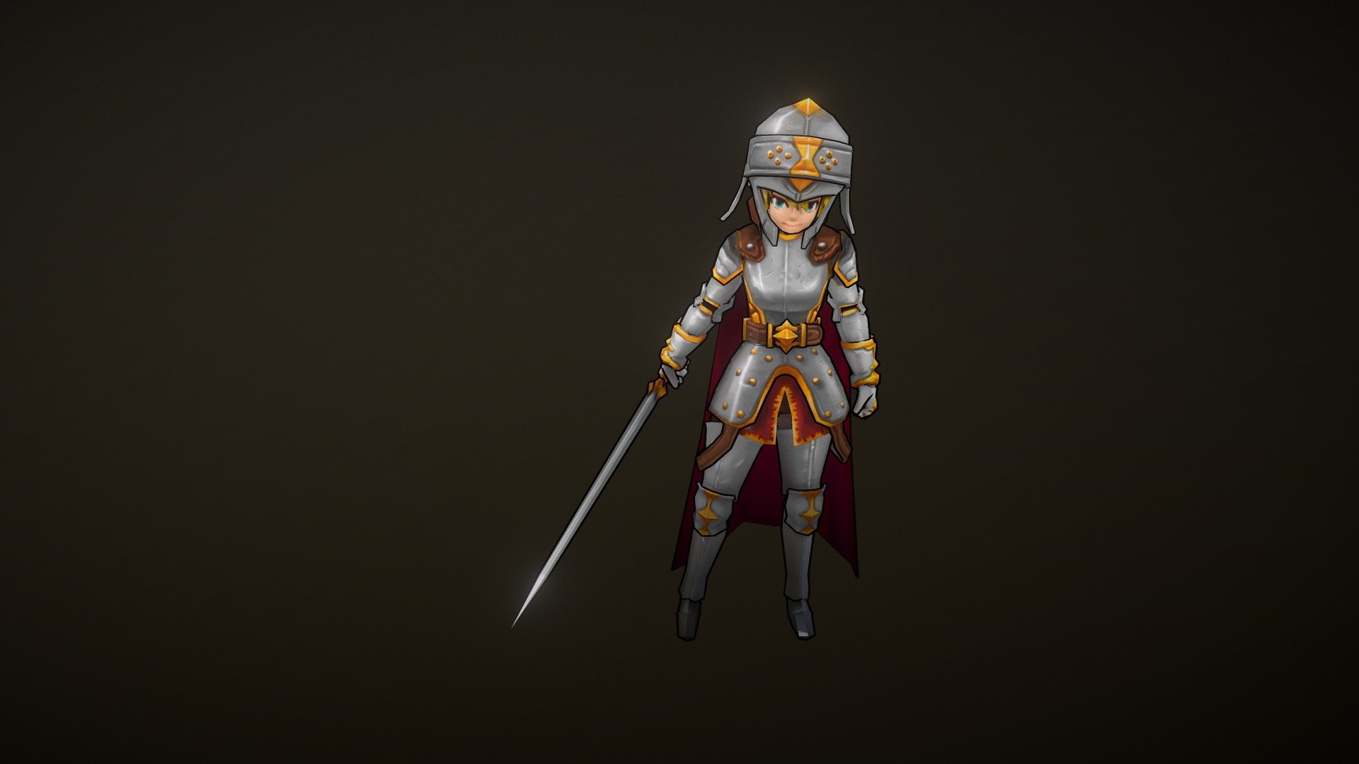 Knight - 3D model by qotjddn99999 [416be91] - Sketchfab