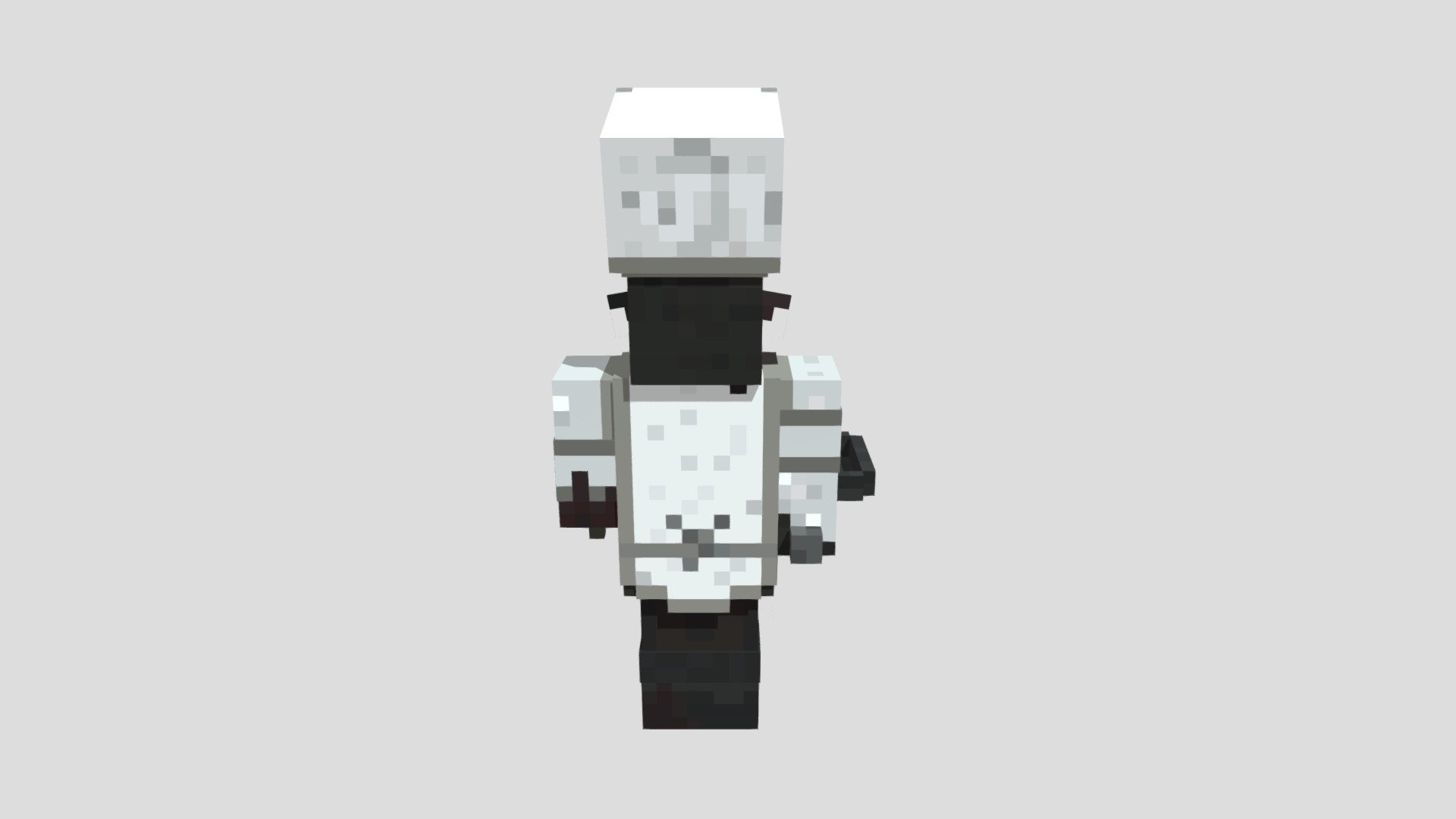 Zombie chef - Download Free 3D model by Nightfoxy3D (@Nightfoxymc ...