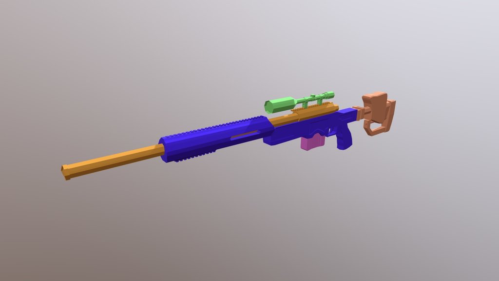 (D) lowpoly weapons - A 3D model collection by Eve Bat Studios ...