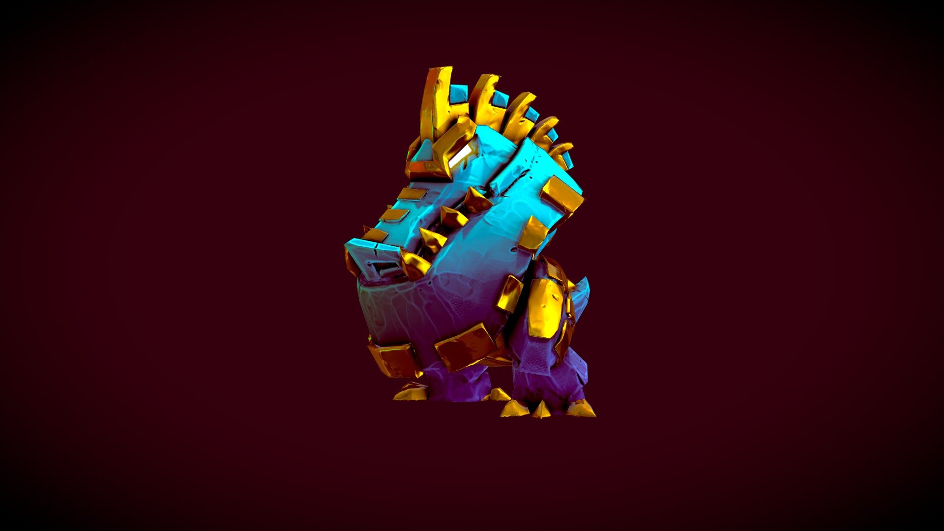 Antegods: Crocodile Mech - 3D model by Tom Rutjens (@tom_rutjens ...
