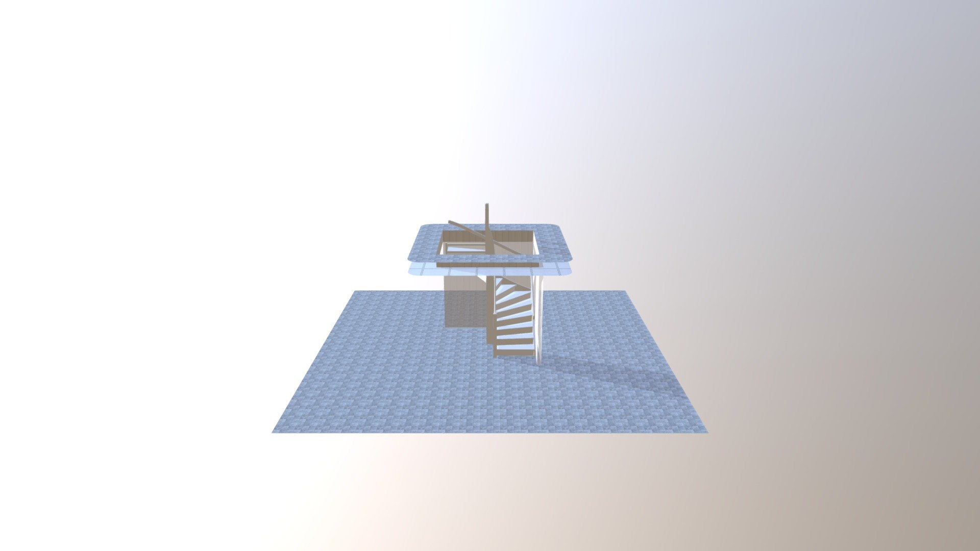 U-trappa - 3D model by Snickeri Stark (@MartinStark) [416f33f] - Sketchfab