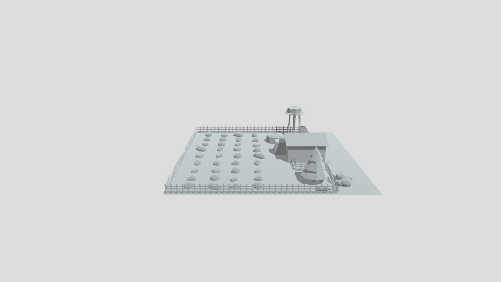Farm_Low Poly - Download Free 3D model by imeugenekadam [41700e7 ...