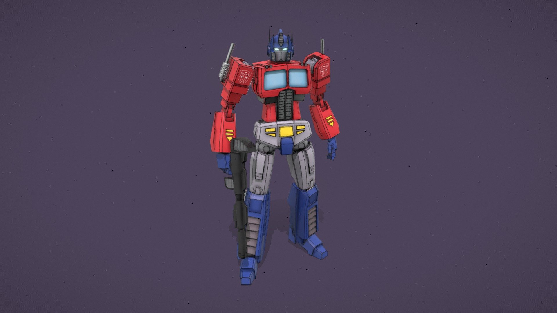 Optimus Prime - 3D model by MatthewSkincat [4170fdd] - Sketchfab