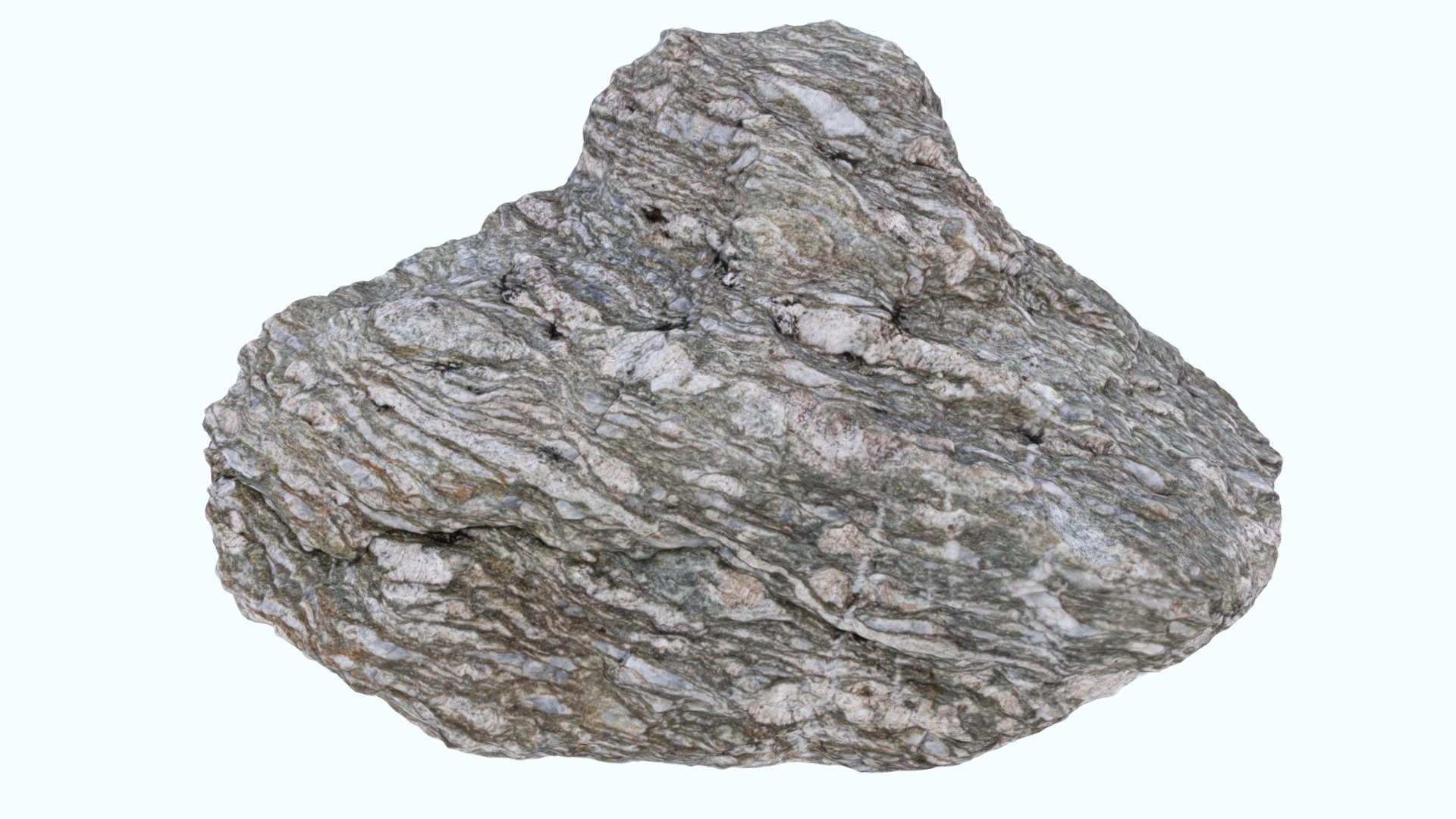 Gneiss oeillé - Download Free 3D model by Ecole Nationale Supérieure de Géologie (@ENSGeologie ...