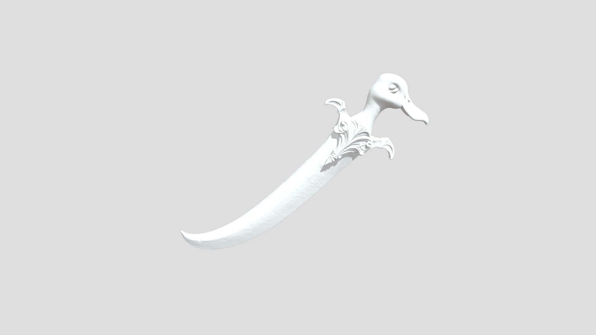duck sword - 3D model by adamtheflash221 [41748cf] - Sketchfab