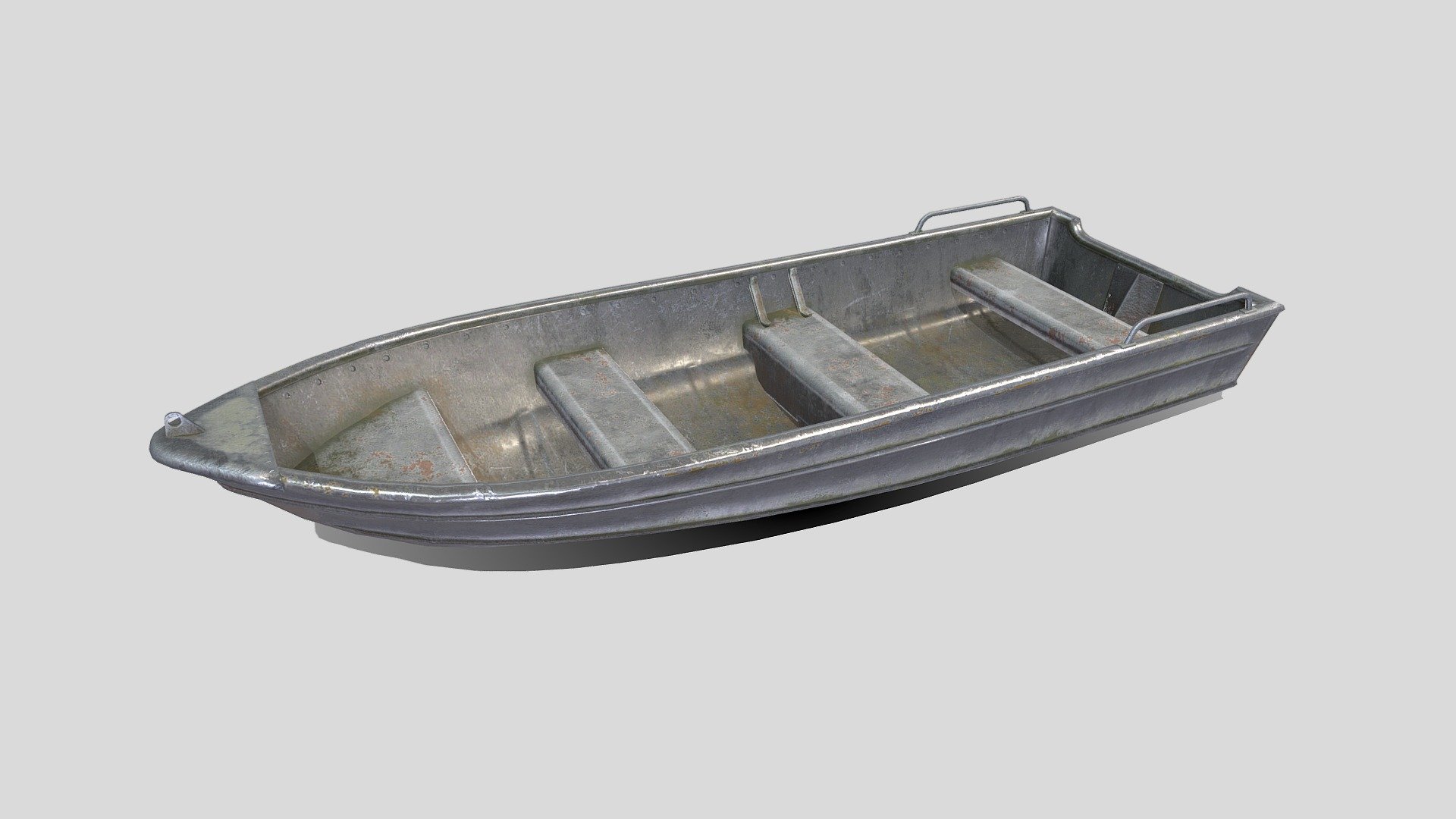 Metal Row Boat - Buy Royalty Free 3D model by MaX3Dd [4174e5c ...