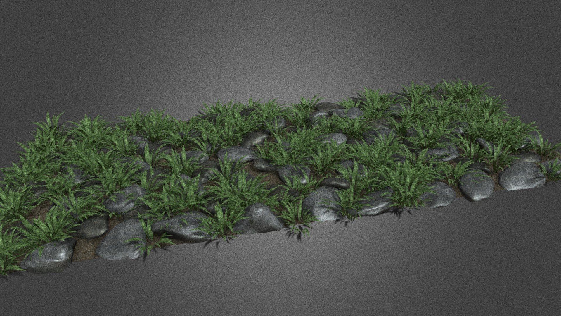 Rocks Grass 2 - Download Free 3D model by grewe.juergen [41759b3 ...