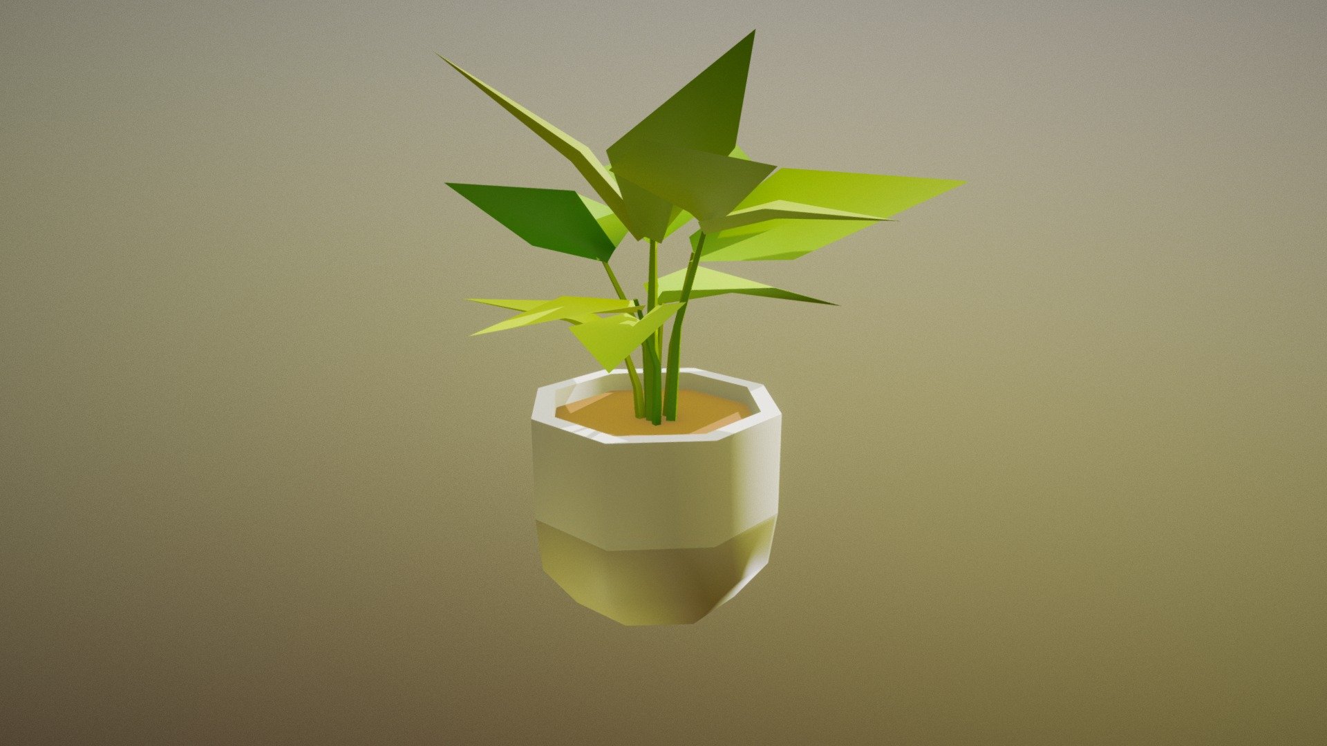 Potted Plant - Household Props Challenge, Day 26 - Download Free 3D ...