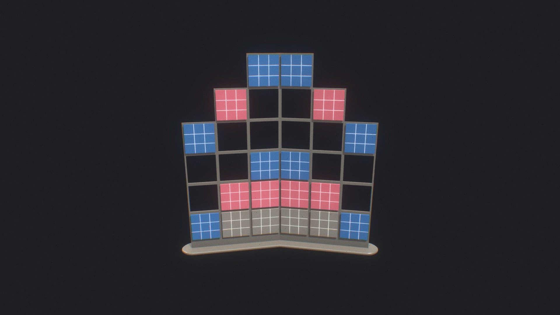 Scrabble Dual Structure - 3D model by Henokport3 [41764fc] - Sketchfab
