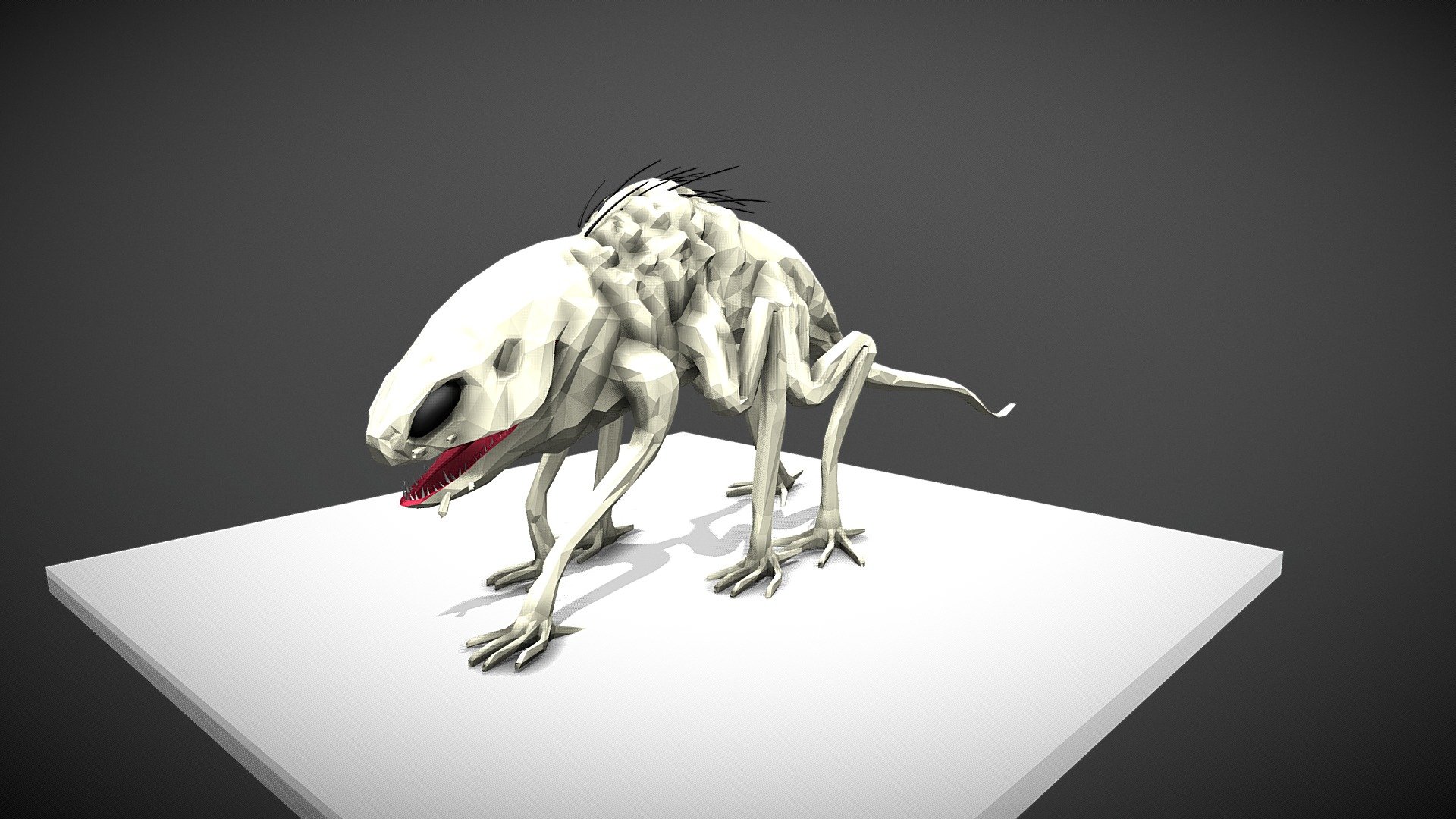 low poly animation alien - 3D model by poombanana25 [417667a] - Sketchfab