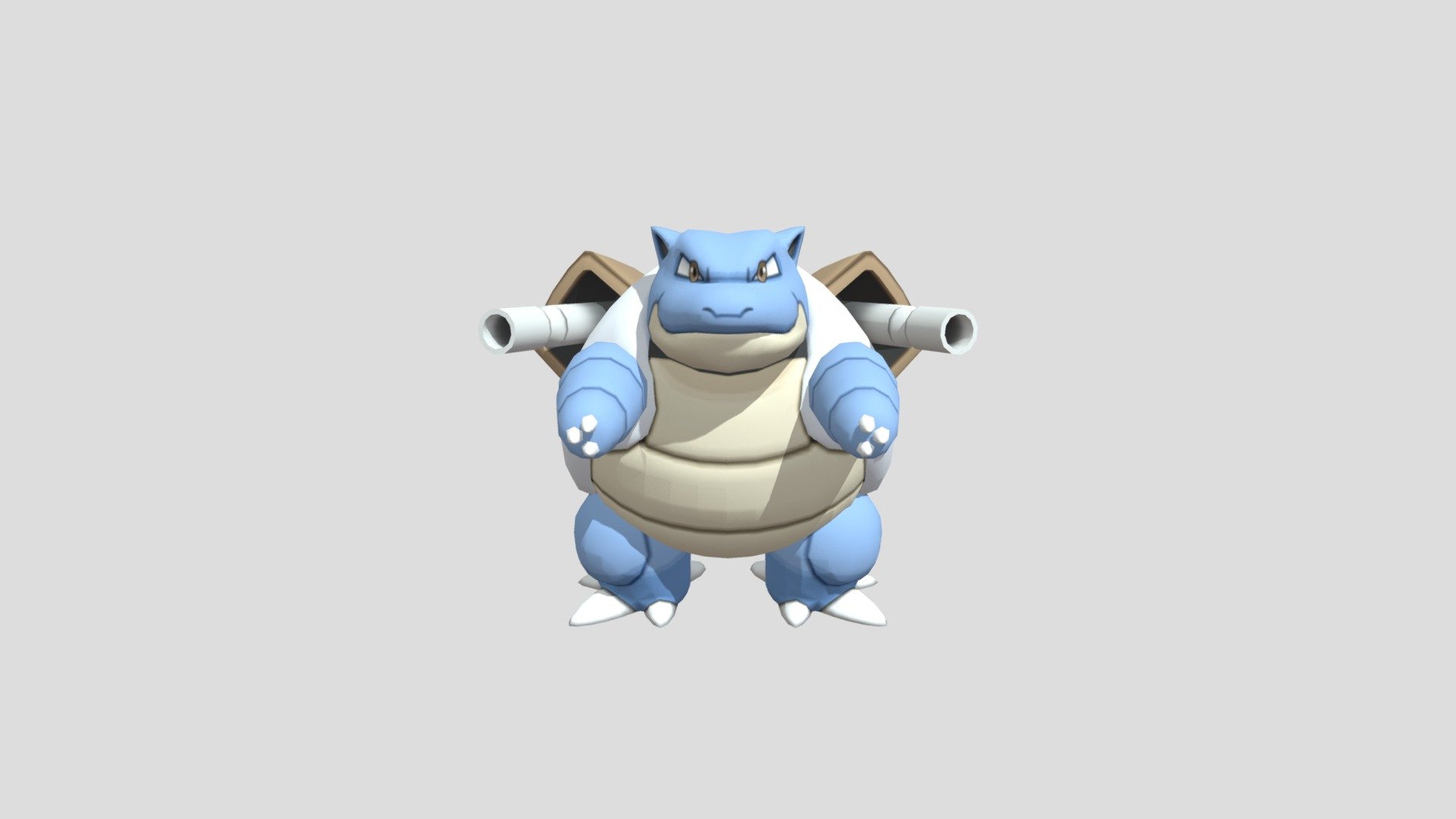 Blastoise - Download Free 3D model by nguyenlouis32 [417667e] - Sketchfab