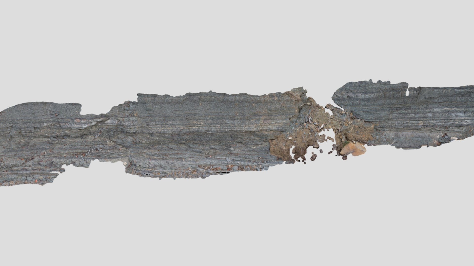 Intrabedding shear zone, Cap Ronek - 3D model by Marko Vrabec (@okram ...