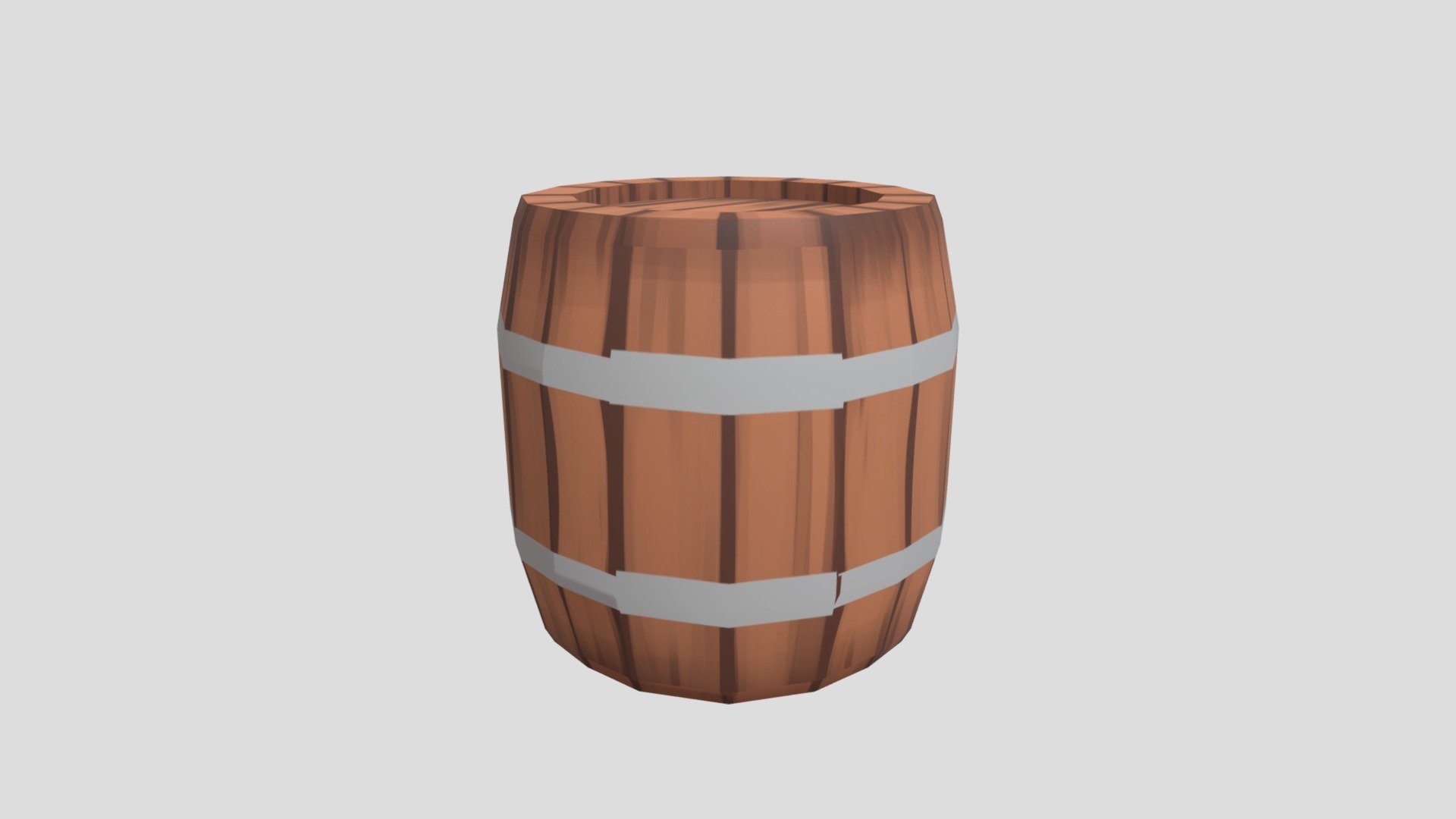 Barrel Model - 3D model by hailz [417a29a] - Sketchfab