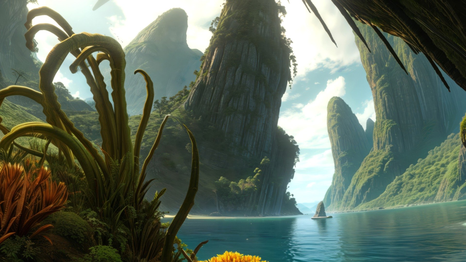 Skybox | Alien landscape | Kryvosa - Buy Royalty Free 3D model by EdwS ...