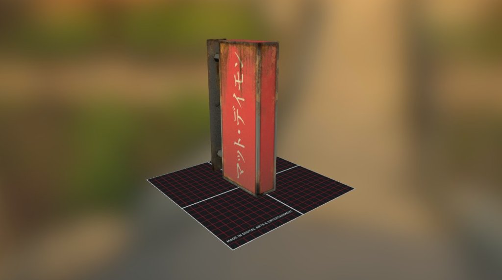 Shop sign 4 - 3D model by emilevdb [417accc] - Sketchfab