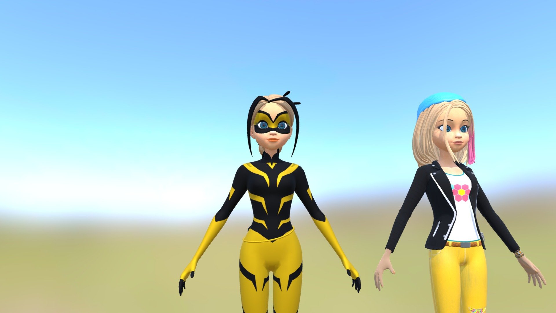 Miraculous paris under sige ladybug vesperia zoe - Download Free 3D ...