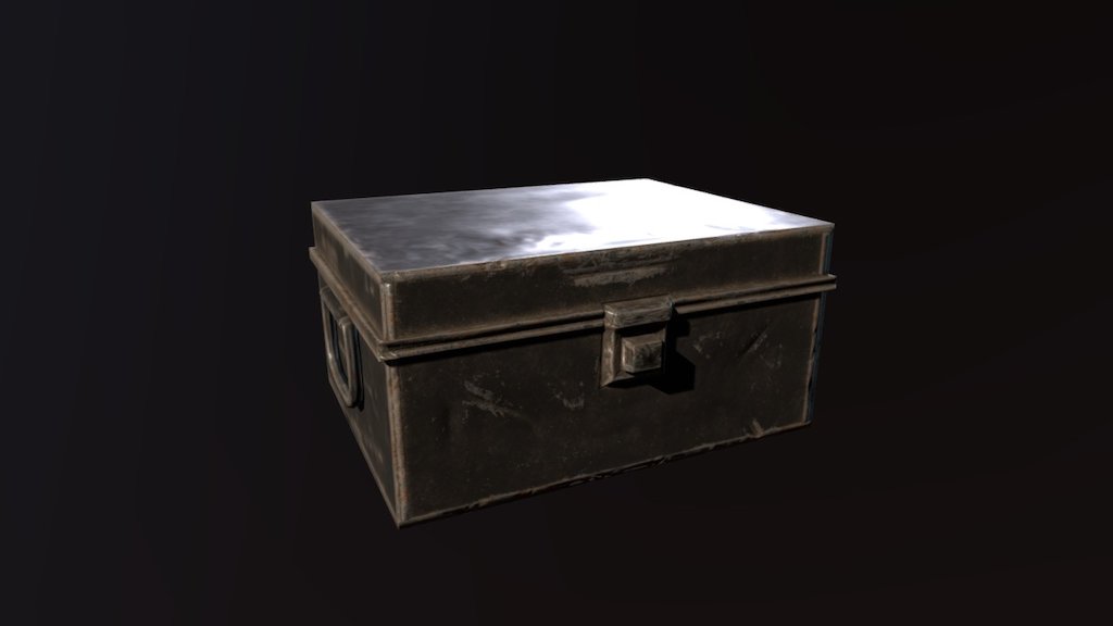 Metal Box - 3D model by RafalP [417eb20] - Sketchfab
