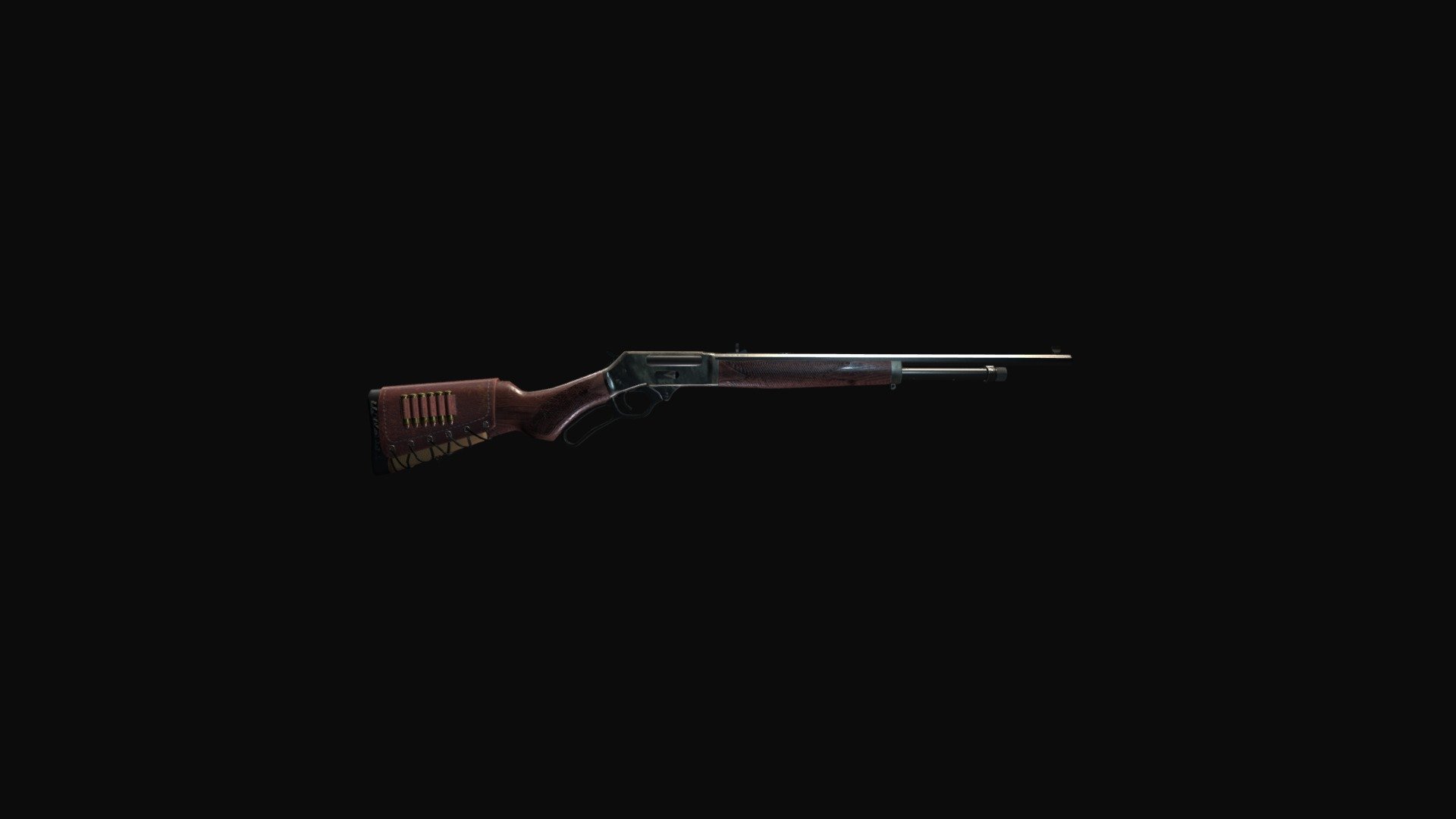 Hunting Rifle - 3D model by DeeganMartin [41807e0] - Sketchfab