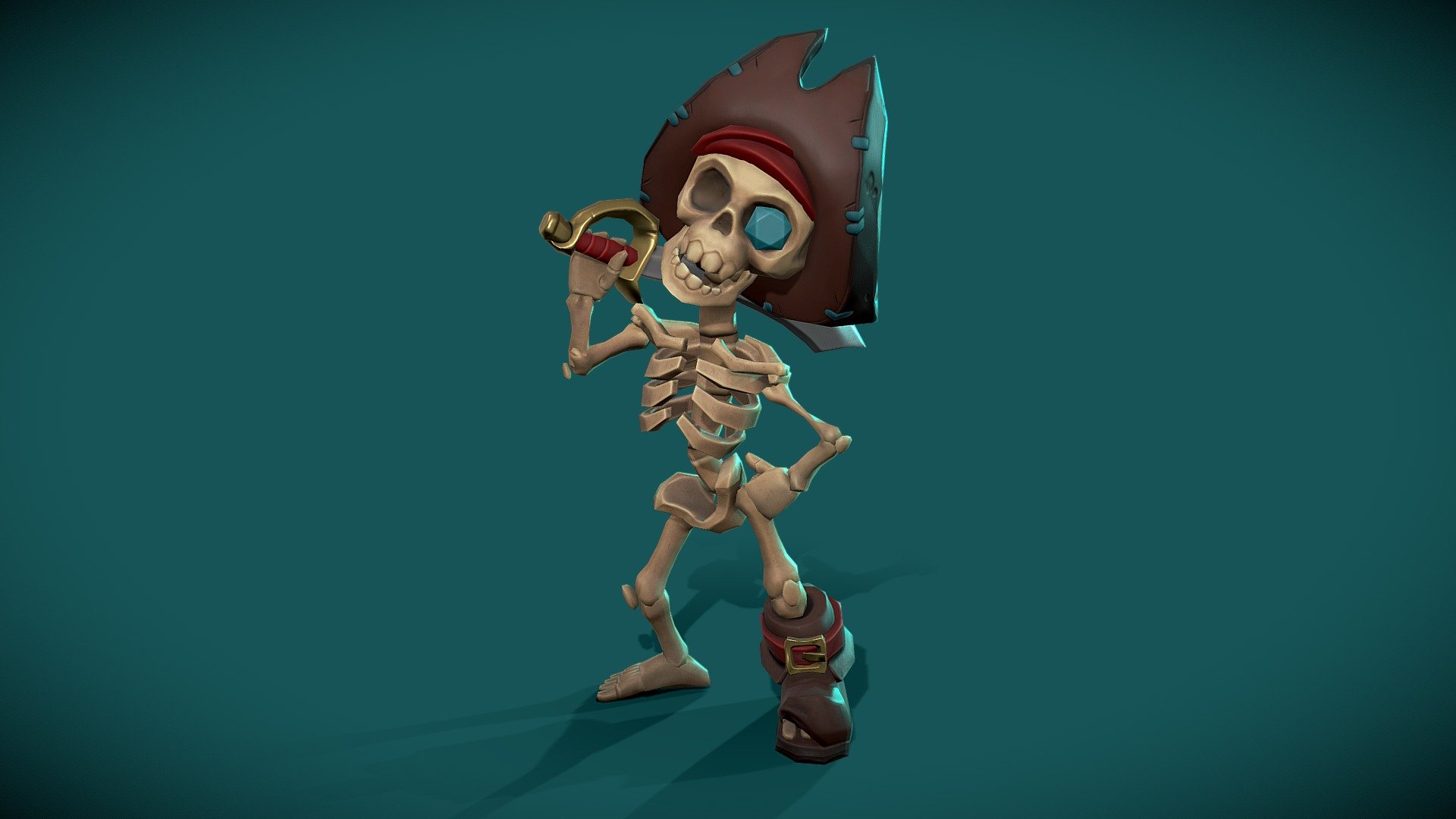Skelly - 3D model by deluxor [4180c48] - Sketchfab