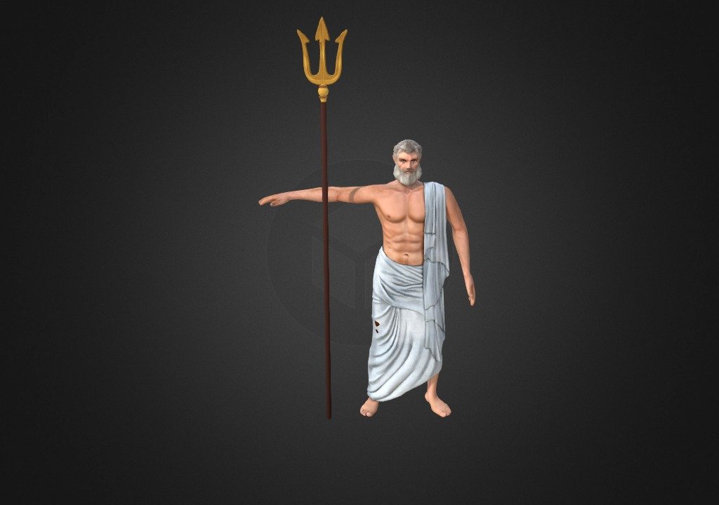 4 - Poseidon - 3D model by iTechnol [4181091] - Sketchfab