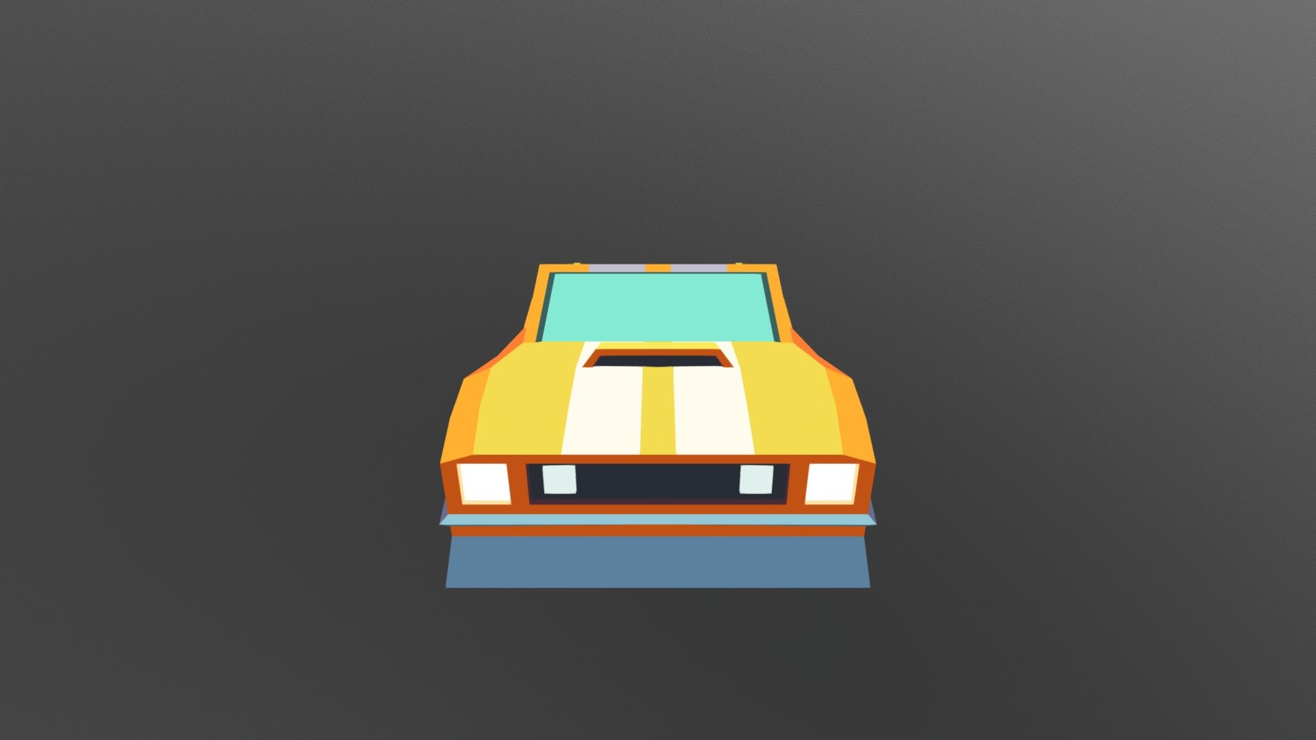 Mustang Low Poly Wip - 3D model by thony.g09 [4182a6c] - Sketchfab
