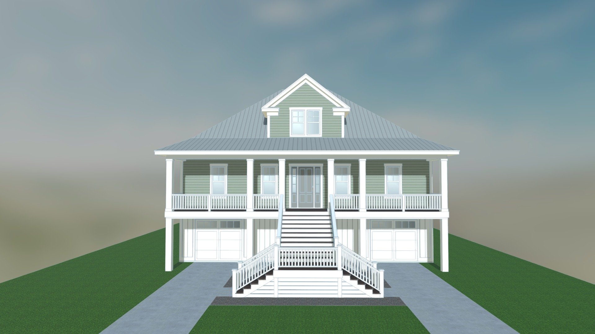 Folly Creek 2 - 3D model by SDC House Plans (@Srscomp1223) [41839f1] - Sketchfab
