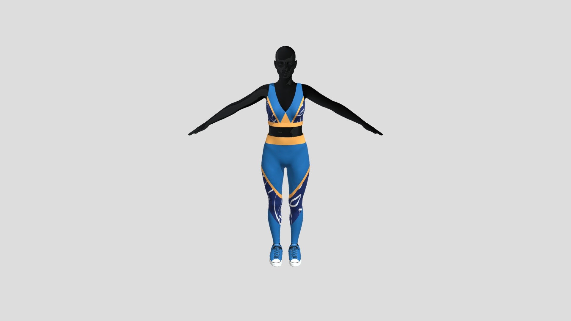 Fit Girl - 3D model by marcelosimeonipaul [4184585] - Sketchfab