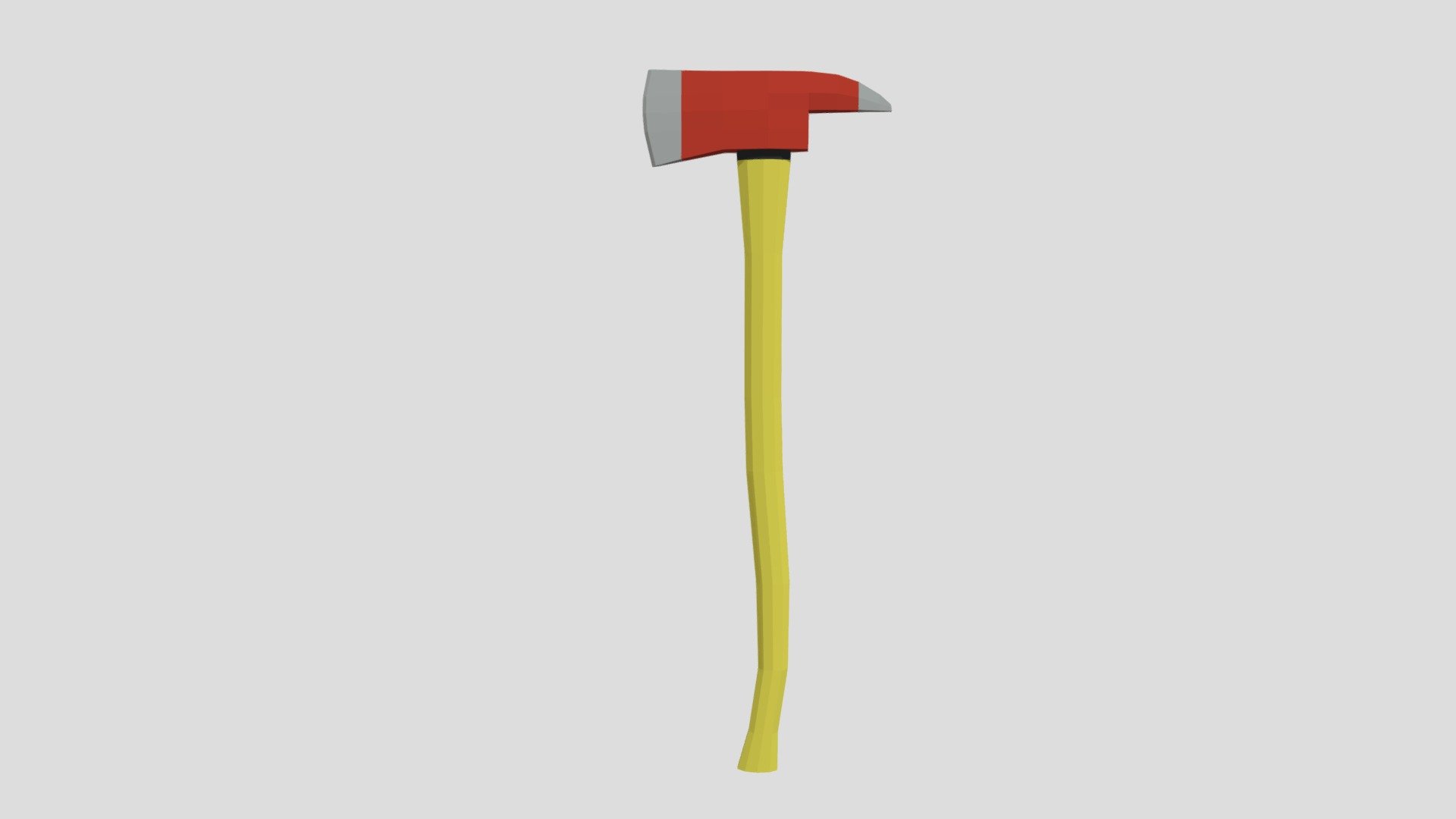 Low Poly Cartoon Firefighter Axe - Buy Royalty Free 3D model by ...