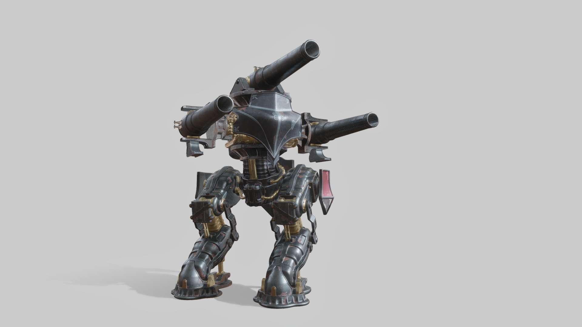 Diselpank mech - Download Free 3D model by Panoramma32 [4188b3b ...