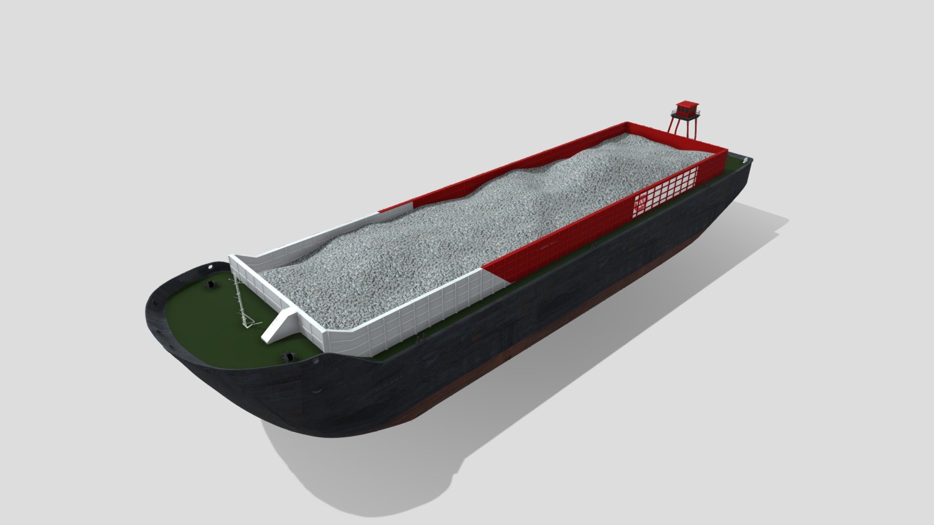 Barge 252 - 3D model by The Learning Network (@TheLearningNetwork ...